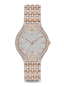 Bulova Women's Crystal Watch 98L235 | Clock Doctor